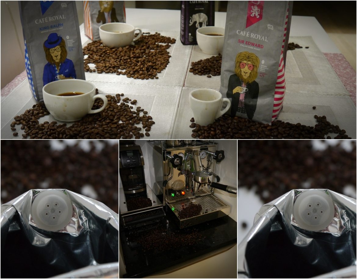 Café Royal Kaffeebohnen, für alle die selbstgebrühten Kaffee lieben